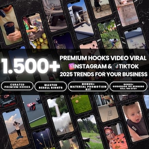 Trending Instagram Hooks 2025 - Etsy