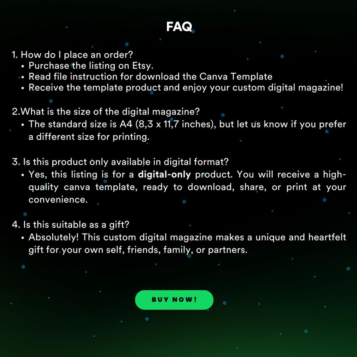 My 2024 Wrapped Magazine Template Spotify Wrapped Theme Edition ...