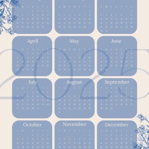 Navy Blue Printable Planner Combo - Etsy