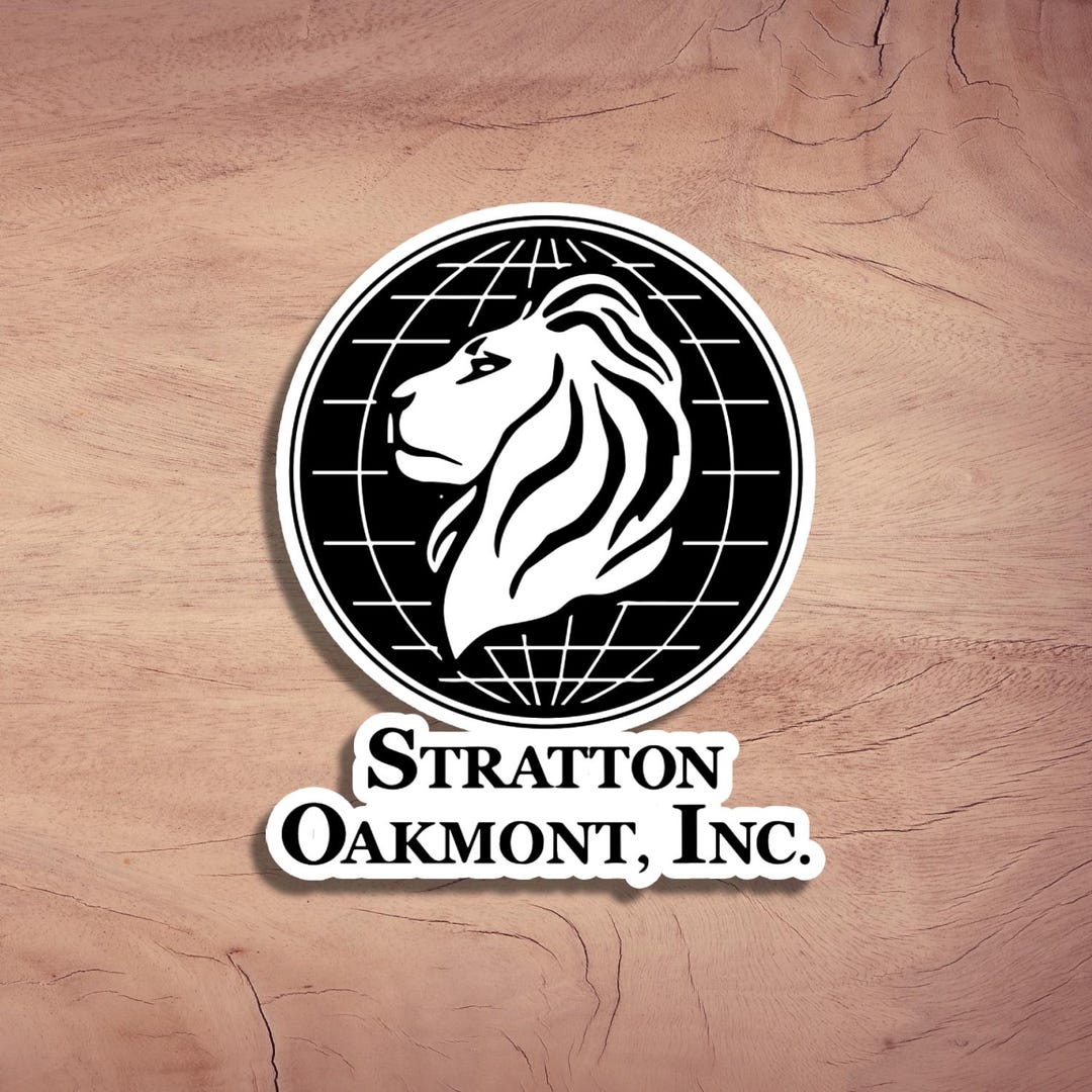 Stratton Oakmont Logo Sticker Wolf of Wall Street - Etsy