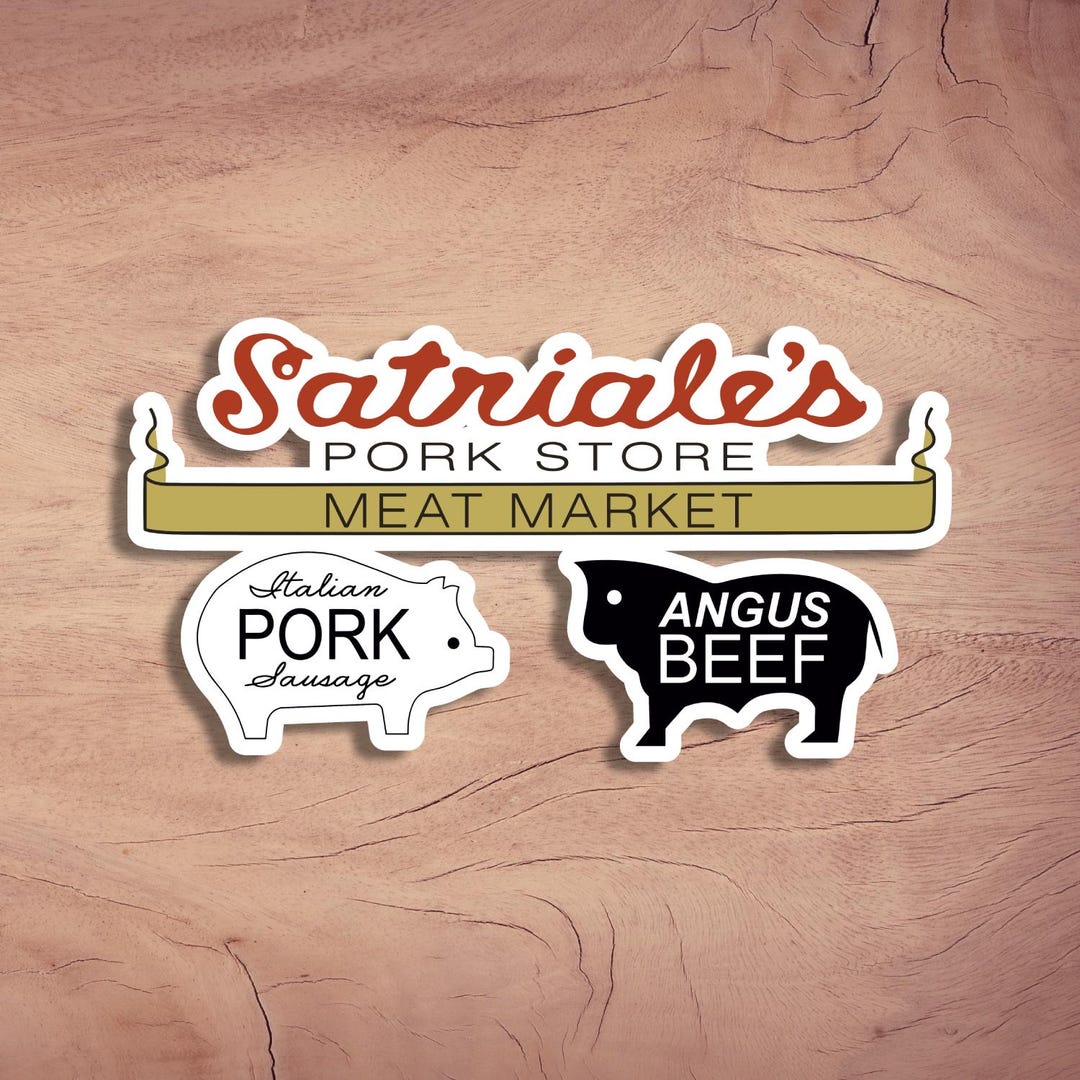 Satriale's Pork Store Sopranos Sticker - Etsy