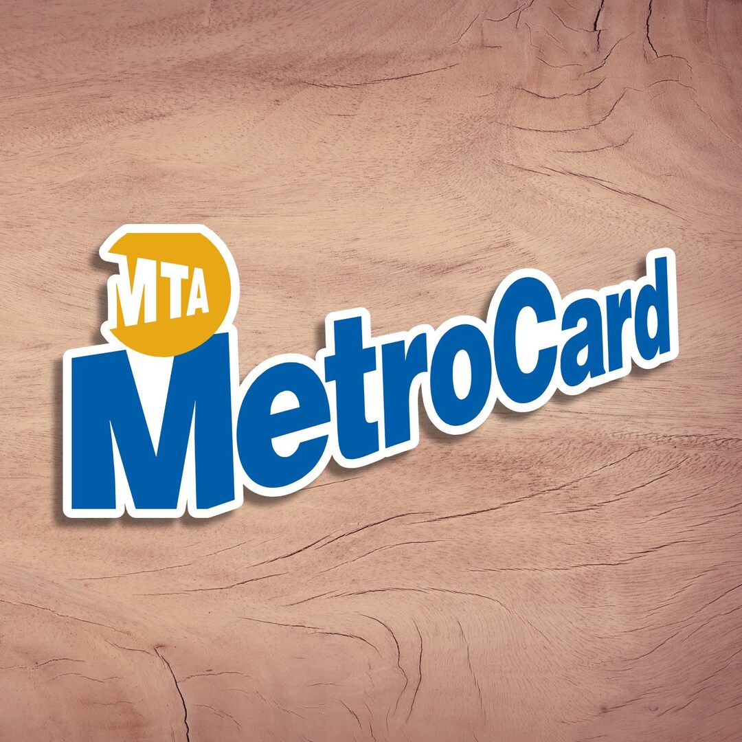 MTA Metrocard NYC Sticker - Etsy