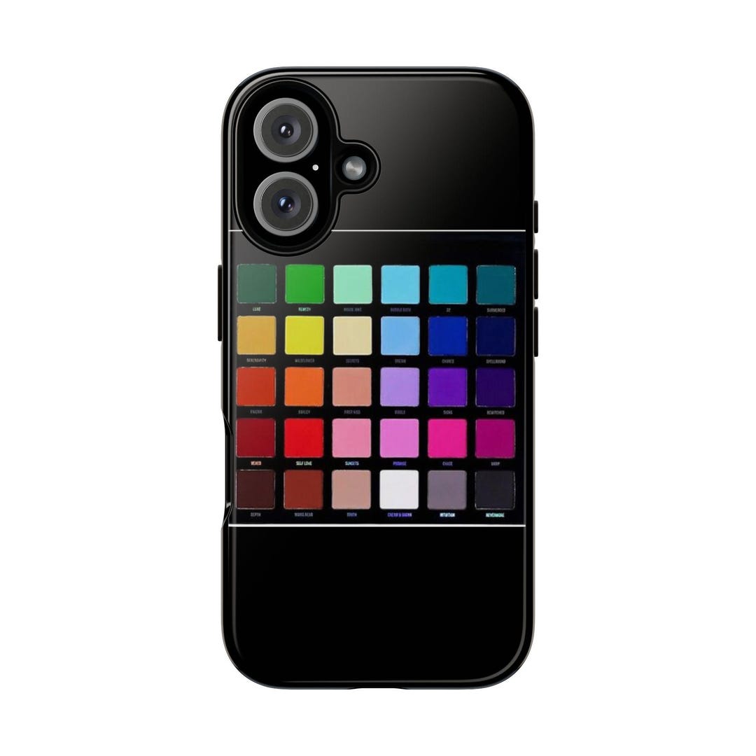 Color Palette Case - Tough Cases, Gift, Colorful Phone Cover, Durable ...