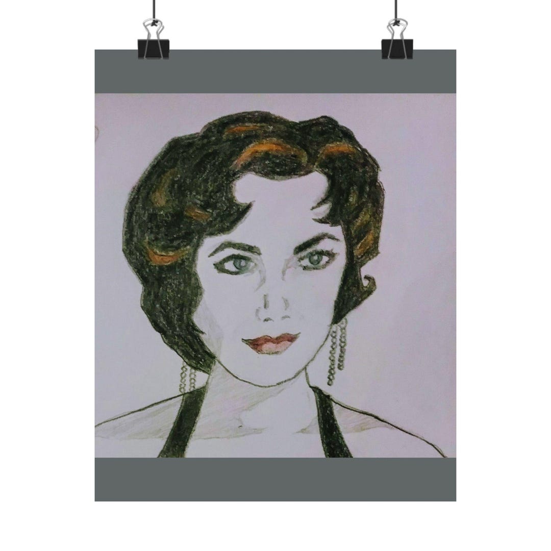 Elegant Celebrity Art Posters, Vintage Wall Décor, Unique Gift for Home ...