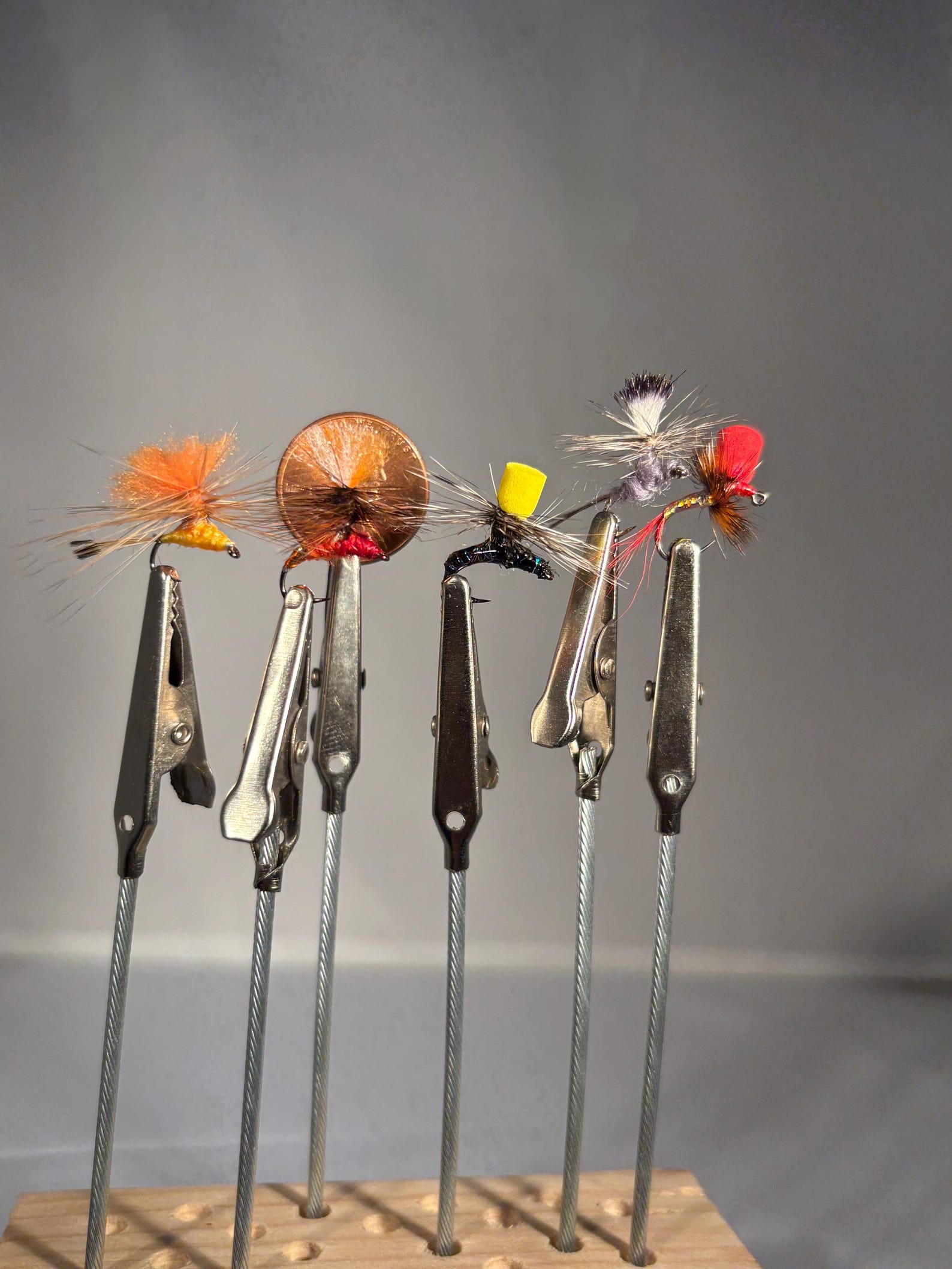 5 Custom Hand Tied Parachute/klinkhammer Style Floating Flies. - Etsy