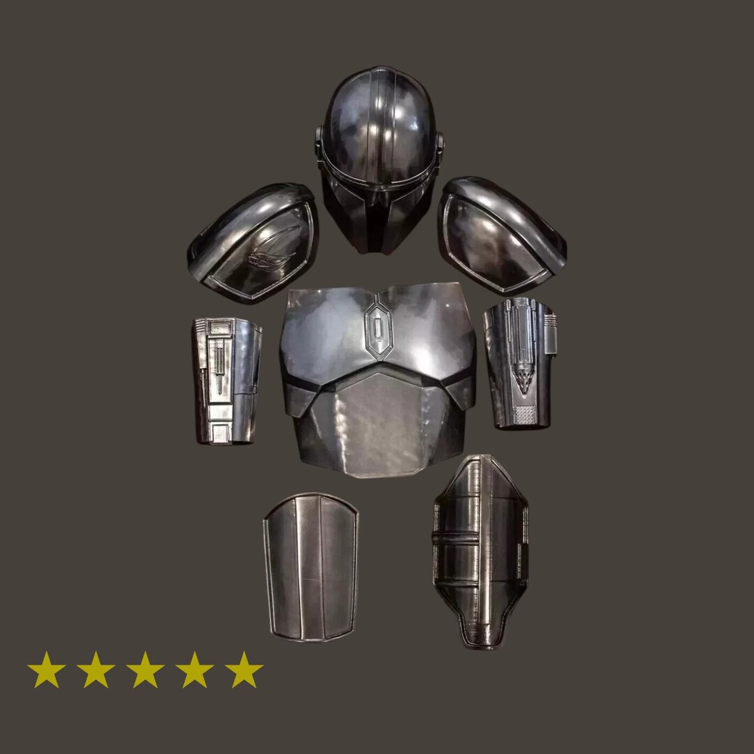 Mandalorian Baskar Armor Mando Fighting Armor Suit LARP Mandalorian ...