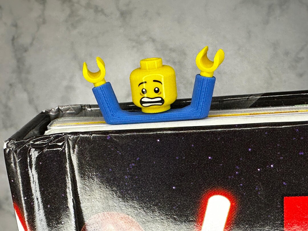 Brick Man Inspired Bookmark, 3d Printed - FREE SHIPPING! - Etsy