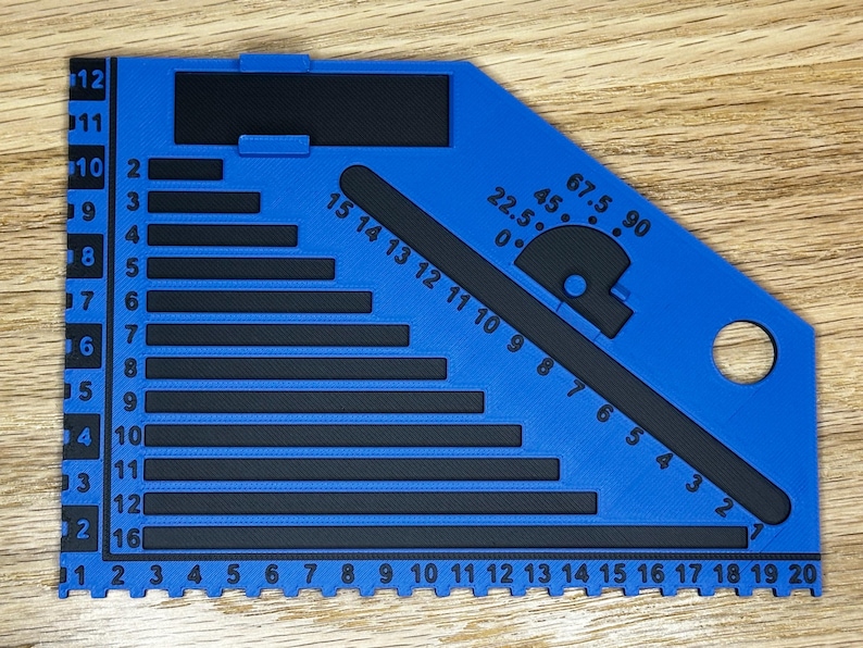 Brick Ruler Measuring Tool- Lego Compatible, 3d Printed, MOC Building ...