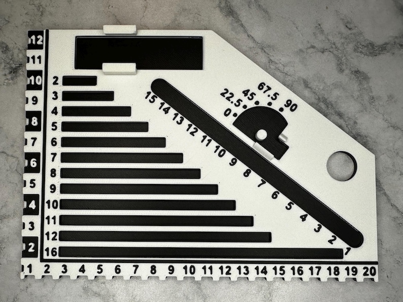 Brick Ruler Measuring Tool- Lego Compatible, 3d Printed, MOC Building ...