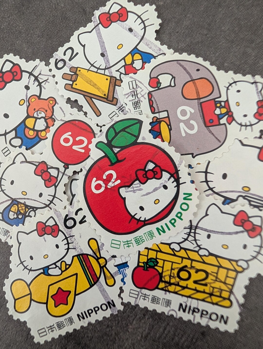 Used Japanese Hello Kitty Postage Stamps – Choose 10 or 20 Pieces | Off ...