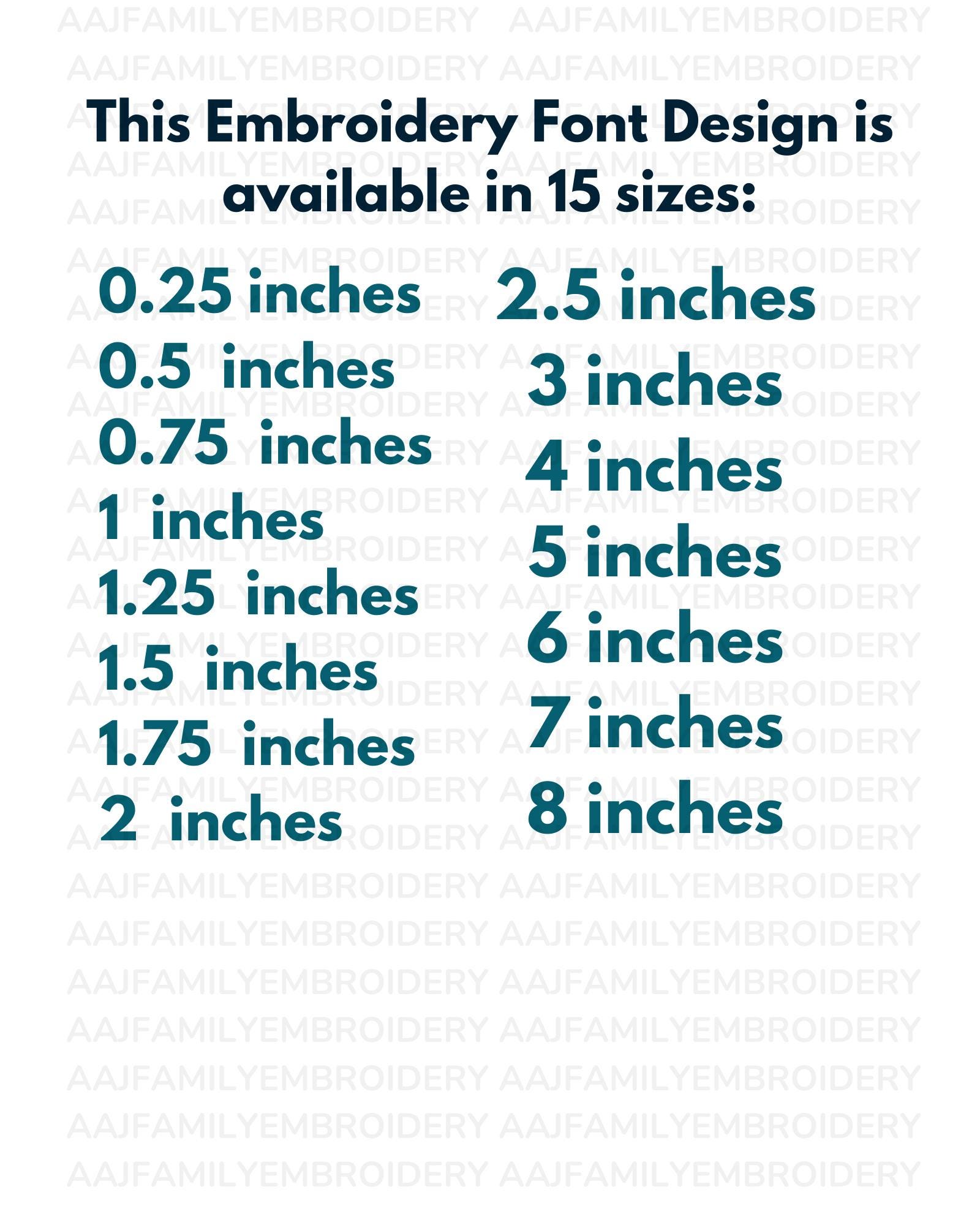 Times Roman Embroidery Font, Times Roman Embroidery Small Font, Times ...