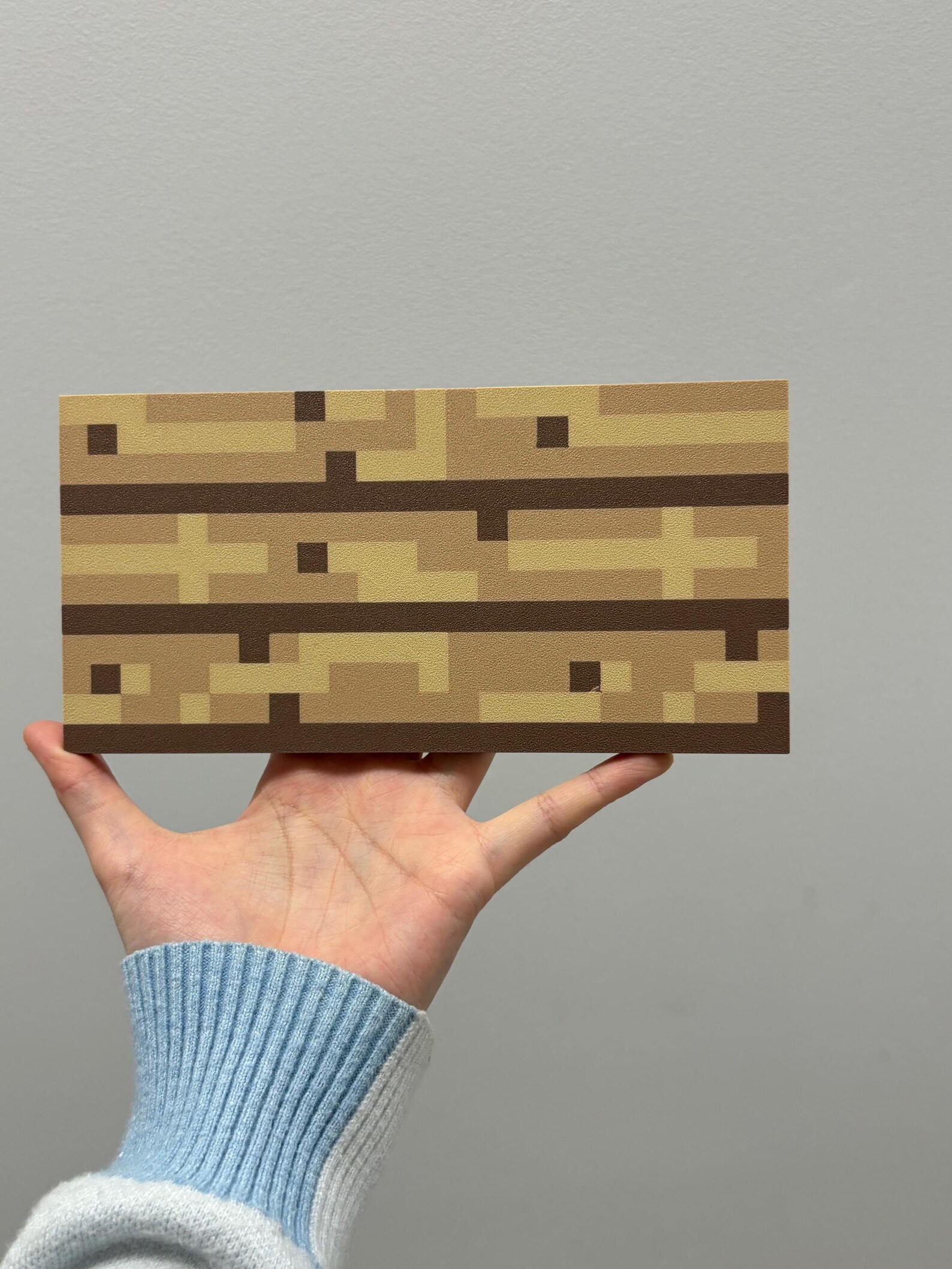 Minecraft Sign 3D Printed Custom Message Home Decoration - Etsy