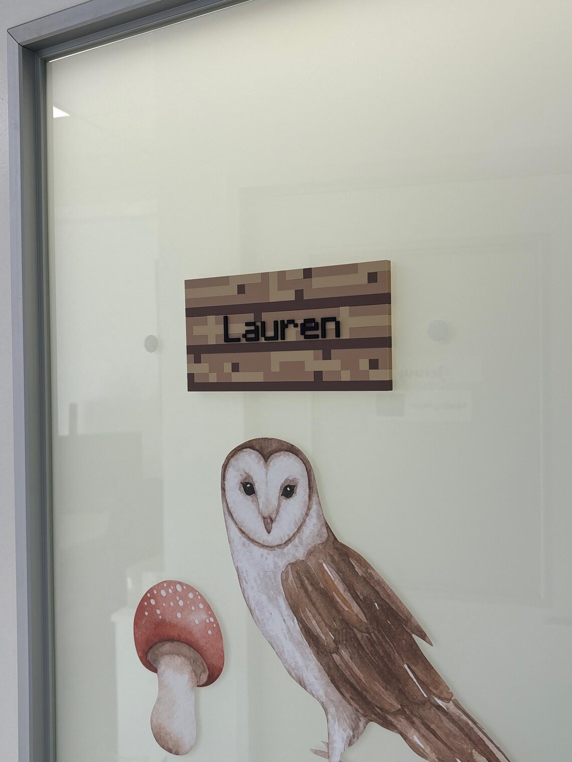 Minecraft Sign 3D Printed Custom Message Home Decoration - Etsy