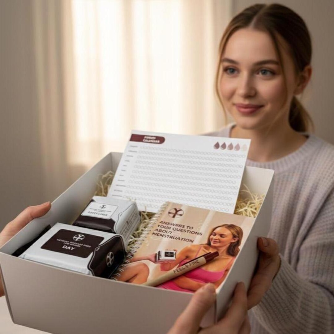 First Period Mini Starter Kit Puberty Starter Box for Teens Period ...