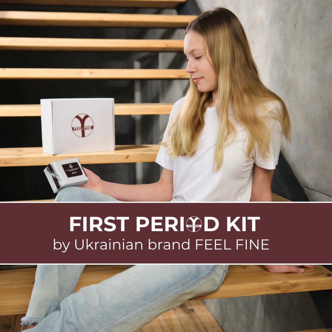 First Period Kit for Girls| Puberty Gift Box Gift Box With Pads ...