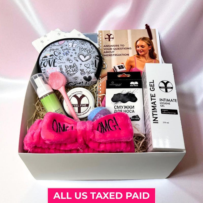 Girls Organic Period Box - Etsy