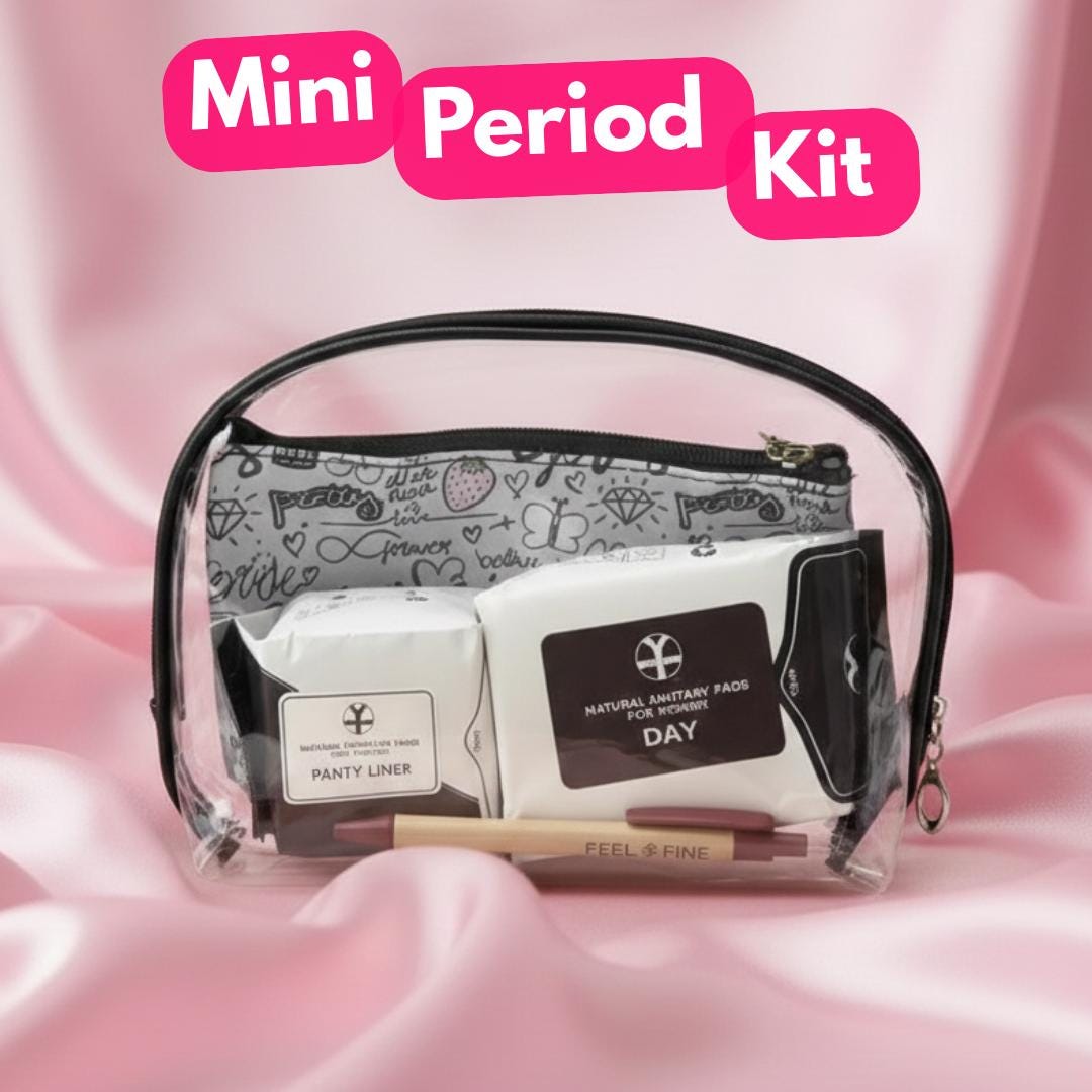 Period Box Mini 1st Period Essentials Kit First Period Box Tween Girl ...