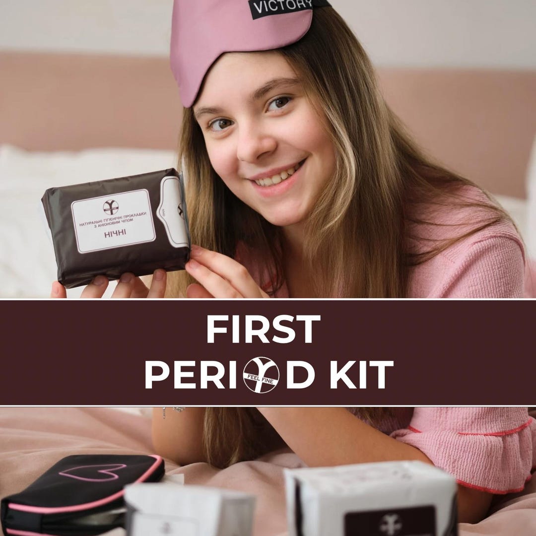 First Period Gift Box for Girls | Puberty Kit | Tween Gift Box | Pads ...