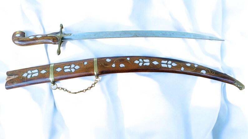 Mother of Pearl Sword-vintage Sword-wooden Sword-fantasy Sword-sword ...