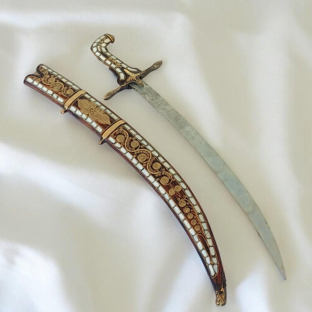 Mother of Pearl Sword-vintage Sword-wooden Sword-fantasy Sword-sword ...