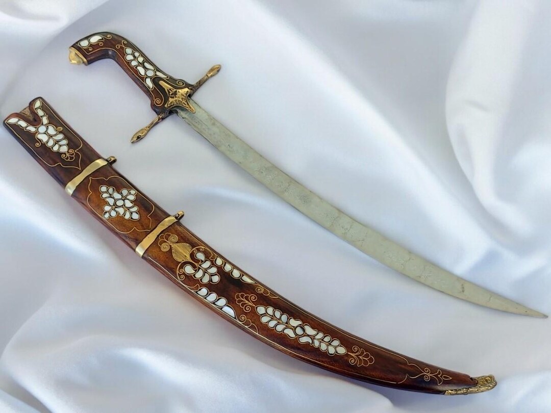 Mother of Pearl Sword-vintage Sword-wooden Sword-fantasy Sword-sword ...
