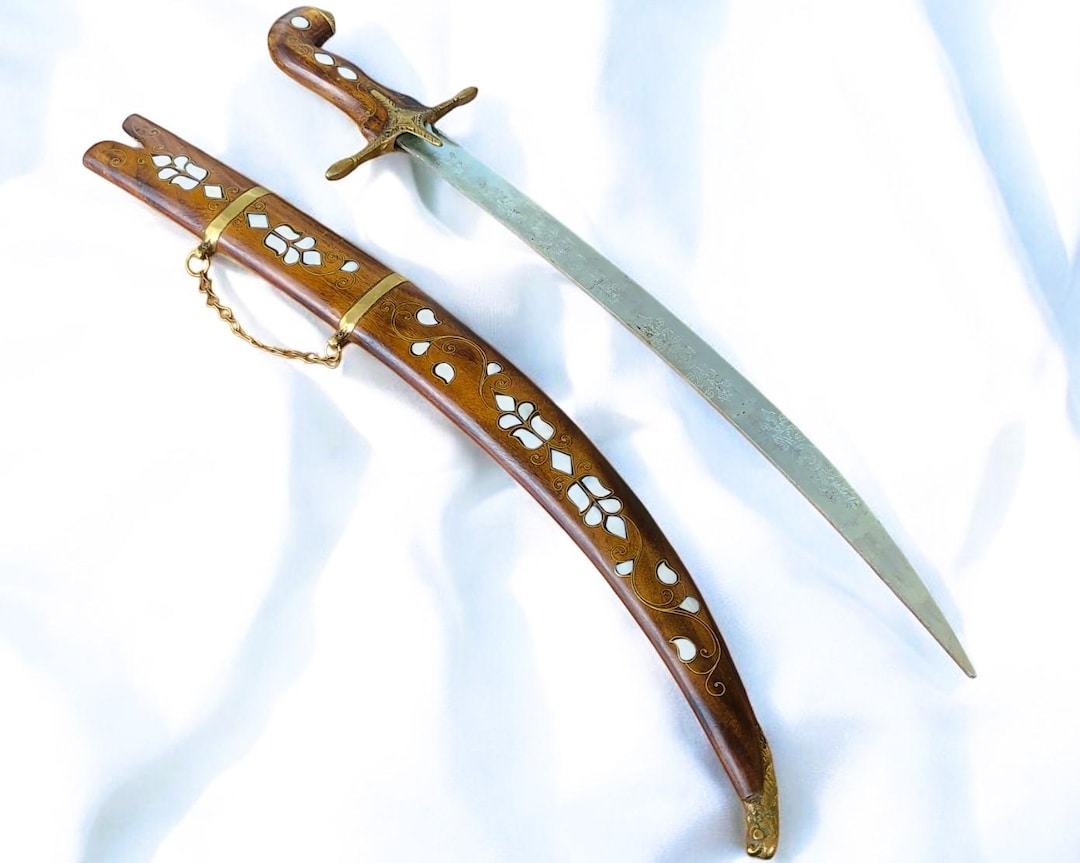 Mother of Pearl Sword-vintage Sword-wooden Sword-fantasy Sword-sword ...