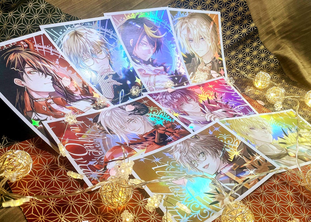 Fan Art | Vox Ike Shu Luca Fulgur Uki Alban Sonny | Luxiem Noctyx ...