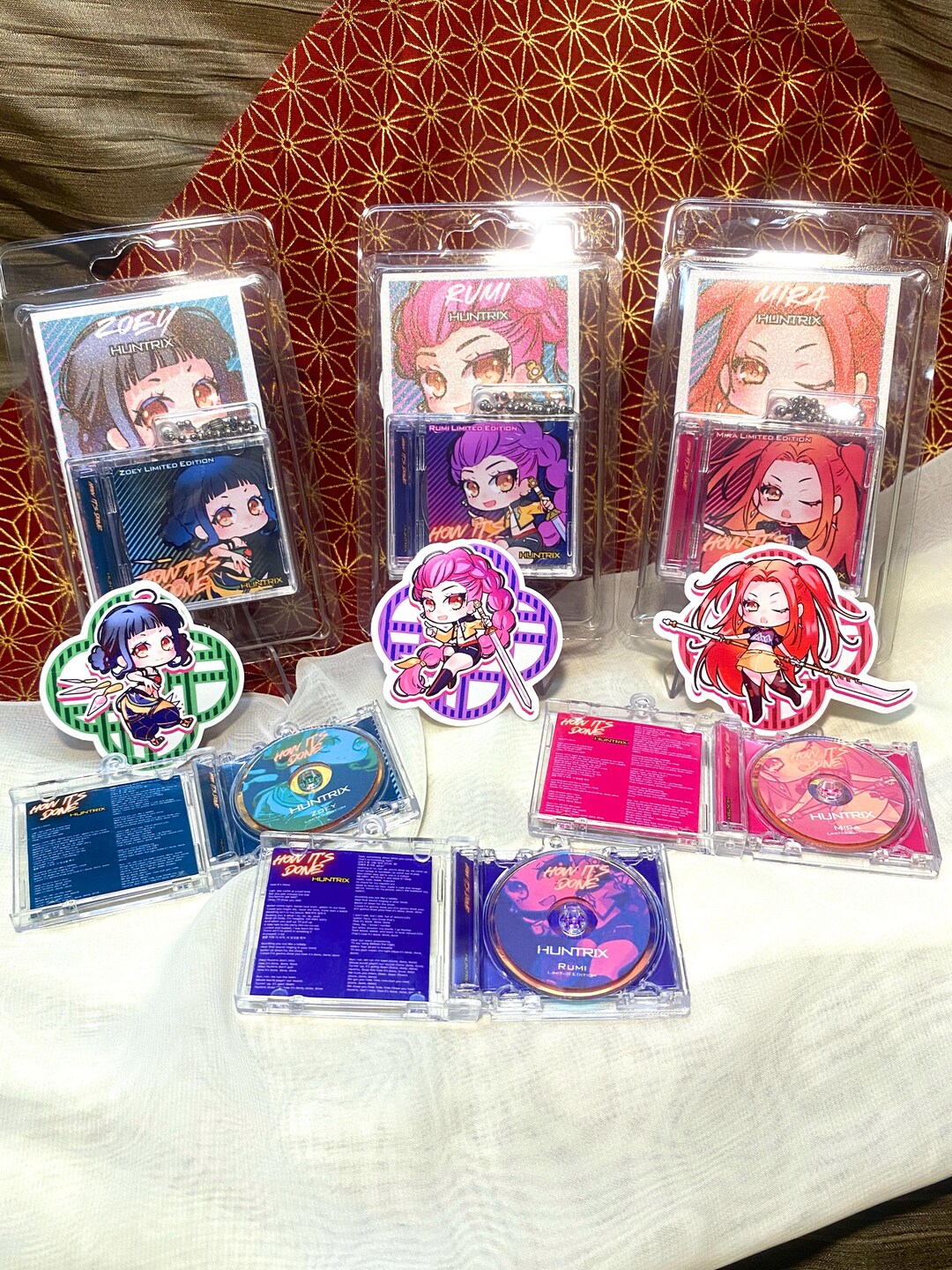 Fan Art | Rumi Mira Zoey | CD Keychain - Etsy