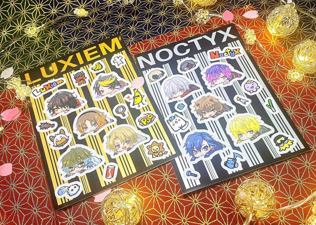 Luxiem Noctyx | Sticker | Nijisanji EN | Vox Ike Luca Mysta Shu Fulgur ...