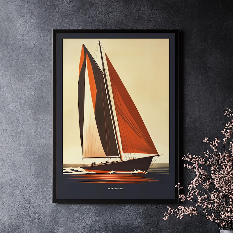 Sailing Poster - Etsy