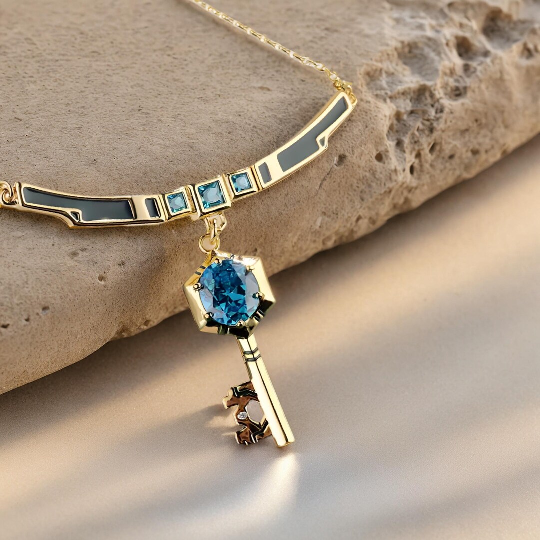 Hextech Crystal Key Pendant Arcane Crystal League of Legends Arcane ...