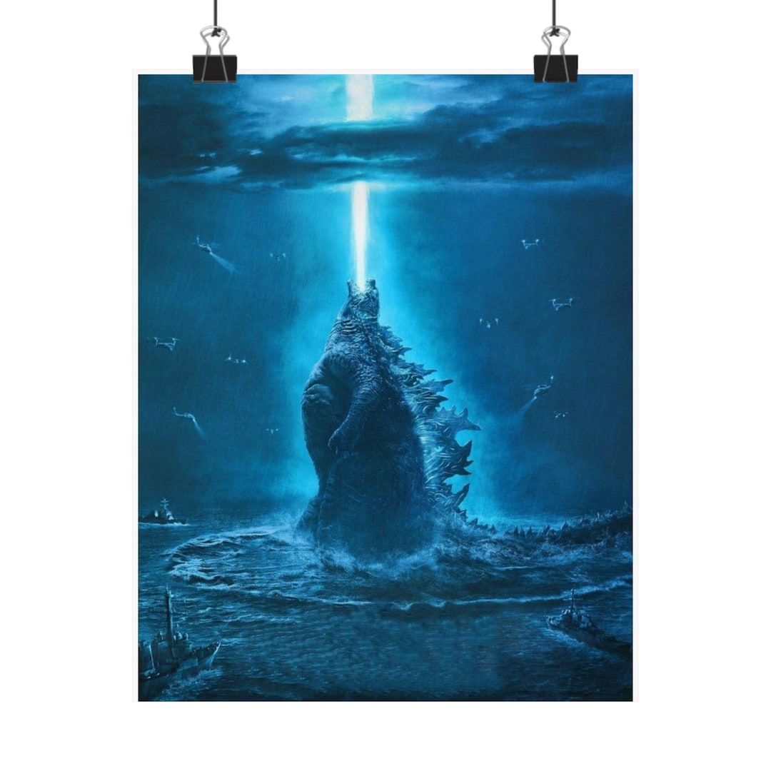 Godzilla Matte Vertical Posters, Movie Art Prints, Home Decor, Anime ...