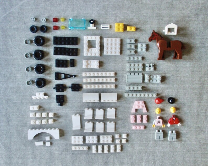 Vintage 90s LEGO Sunset Stables 6405, Partial 97 Piece Set, Original ...