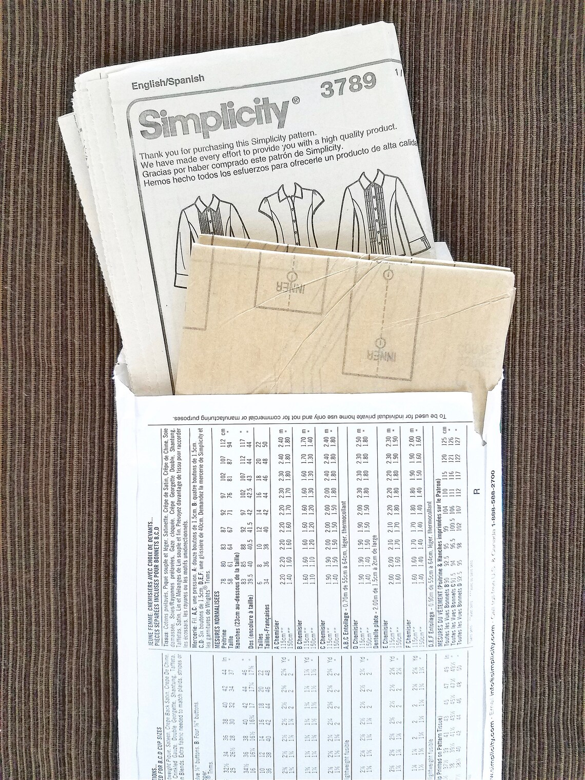 Simplicity 3789 Size 6-8-10-12-14 Khaliah Ali Button-front - Etsy