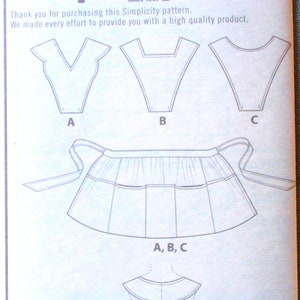Simplicity 8533 Aprons, Size Sm-lg, Full & Hostess Half Aprons, 1950s ...