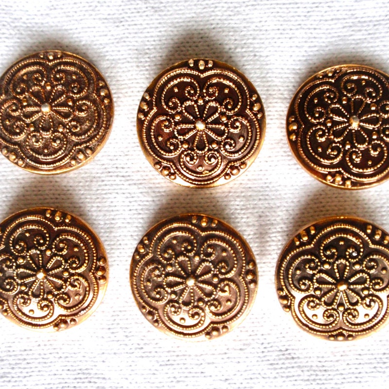 Embossed Buttons - Etsy