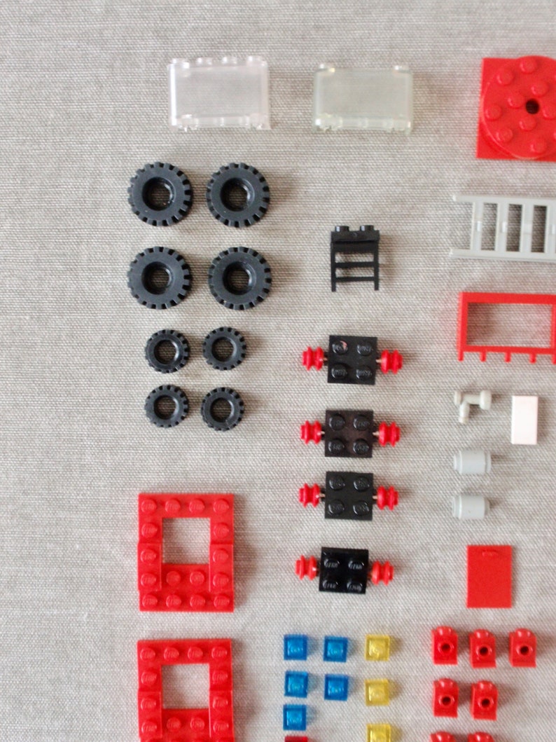 Vintage LEGO® 6366 Fire and Rescue Squad, Partial Set 84% Complete, All ...