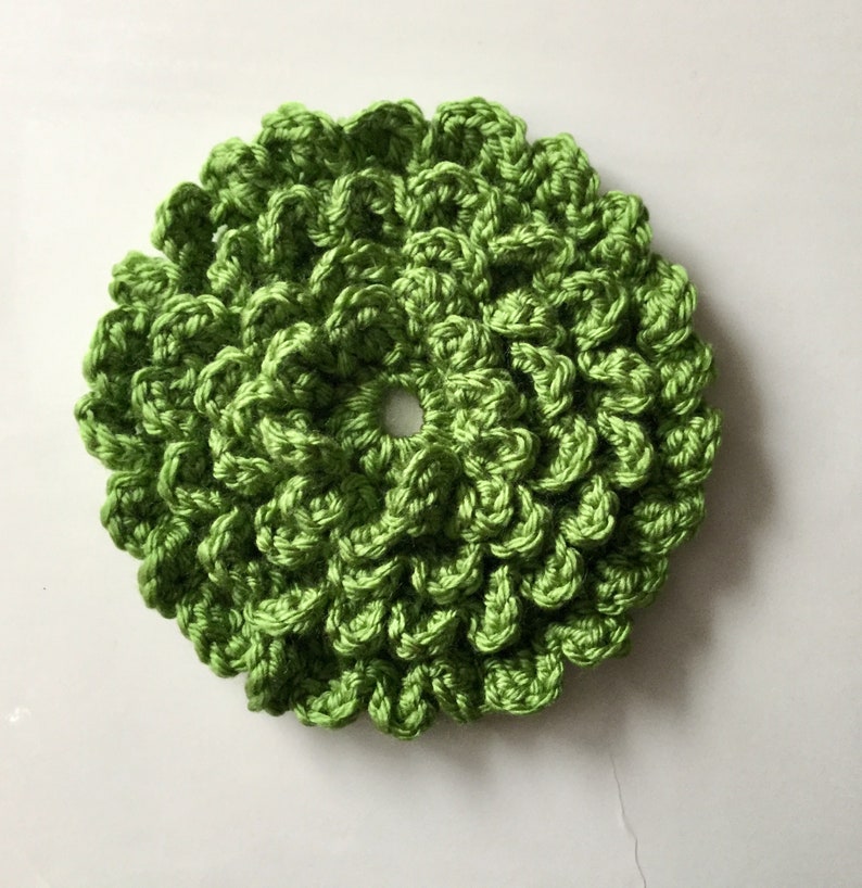 Extra Large Crocheted Flower Applique Measuring Approximately | Etsy