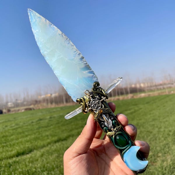 Crystal Dagger - Etsy