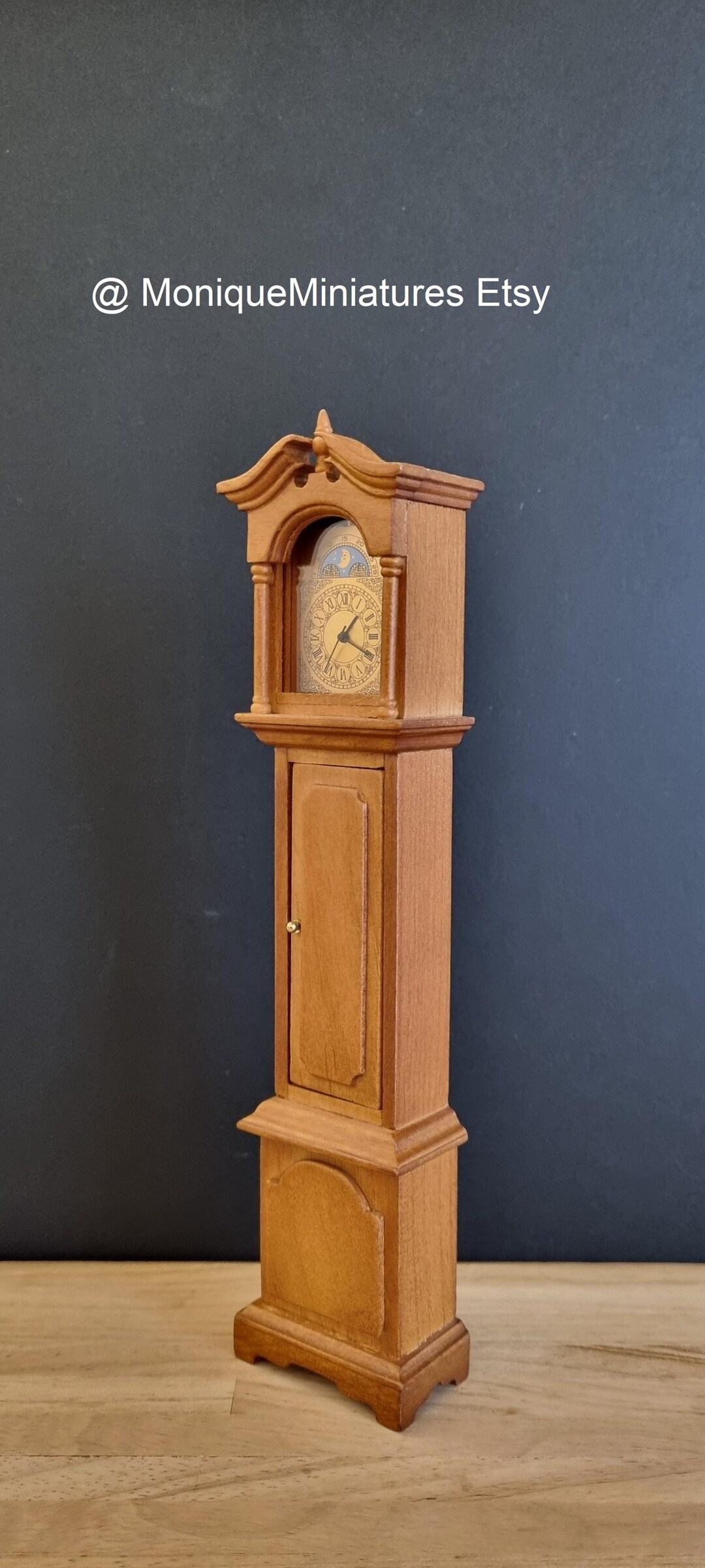 Miniature Working Grandfather Clock Glenowen Dollhouse Scale 1:12 - Etsy