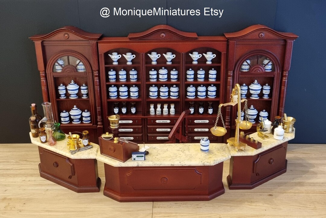 Miniature Pharmacy Mini Mundus Dolls House Scale 1:12 - Etsy