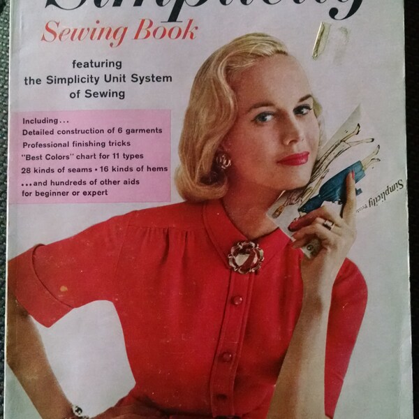Simplicity Sewing Book - Etsy