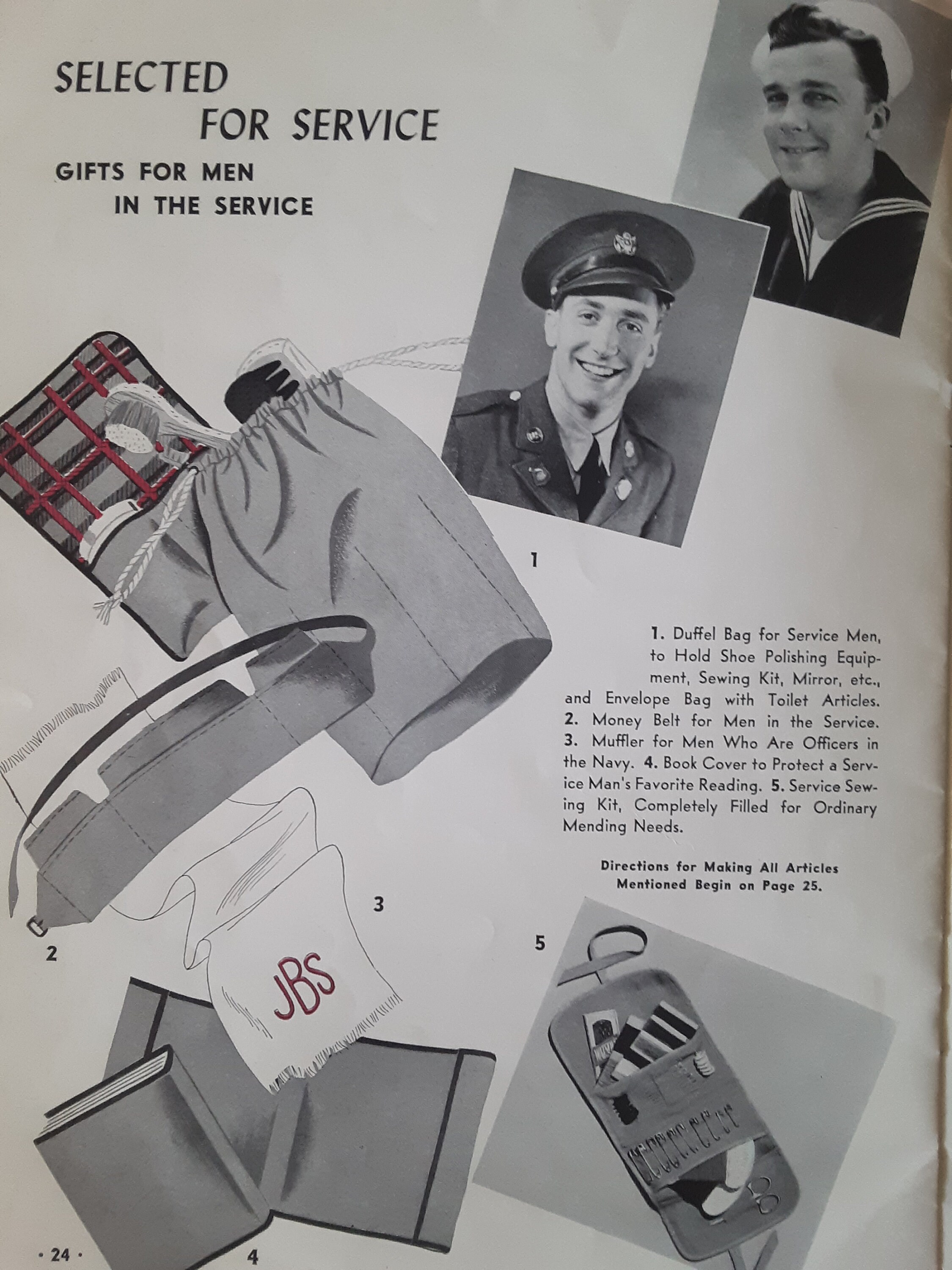 Gifts You Can Make 1940s Craft Booklet - Etsy