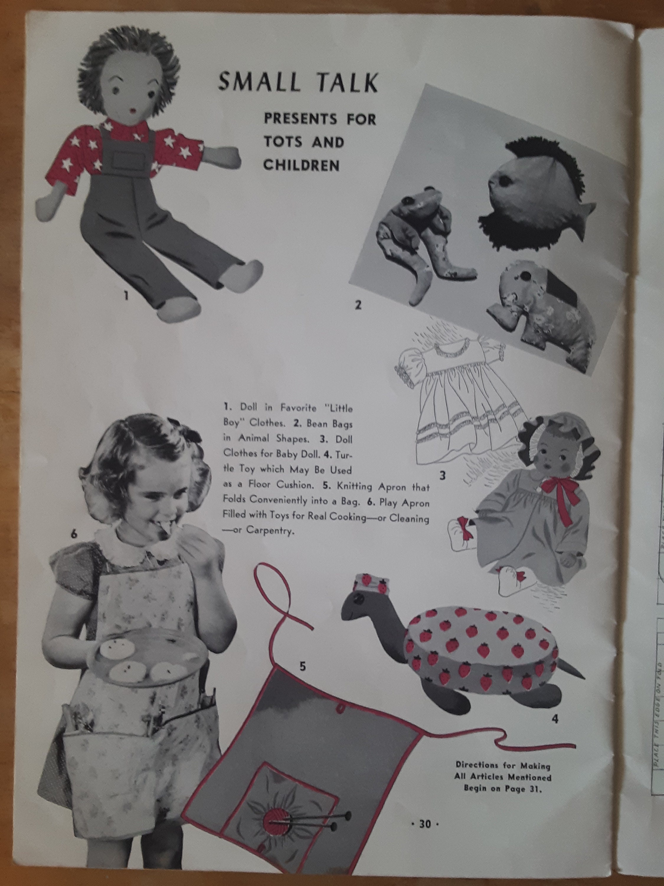Gifts You Can Make 1940s Craft Booklet - Etsy