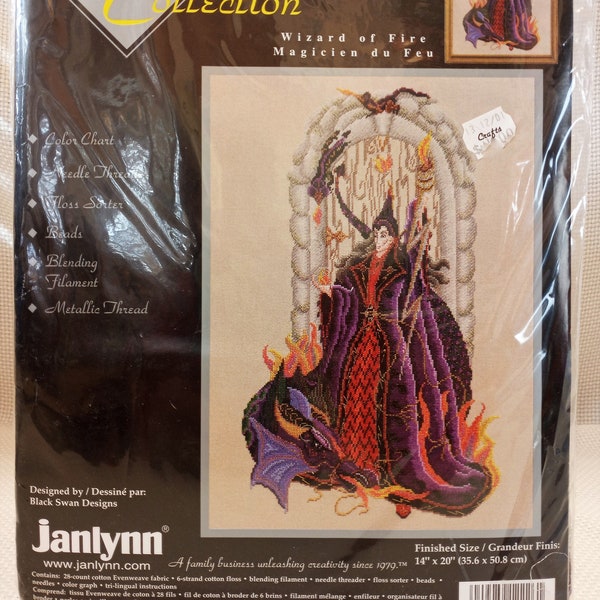 Fire Dragon Cross Stitch Pattern - Etsy