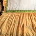 Vintage Handmade Yoyo Bedspread – Double or Queen Size With Skirt ...