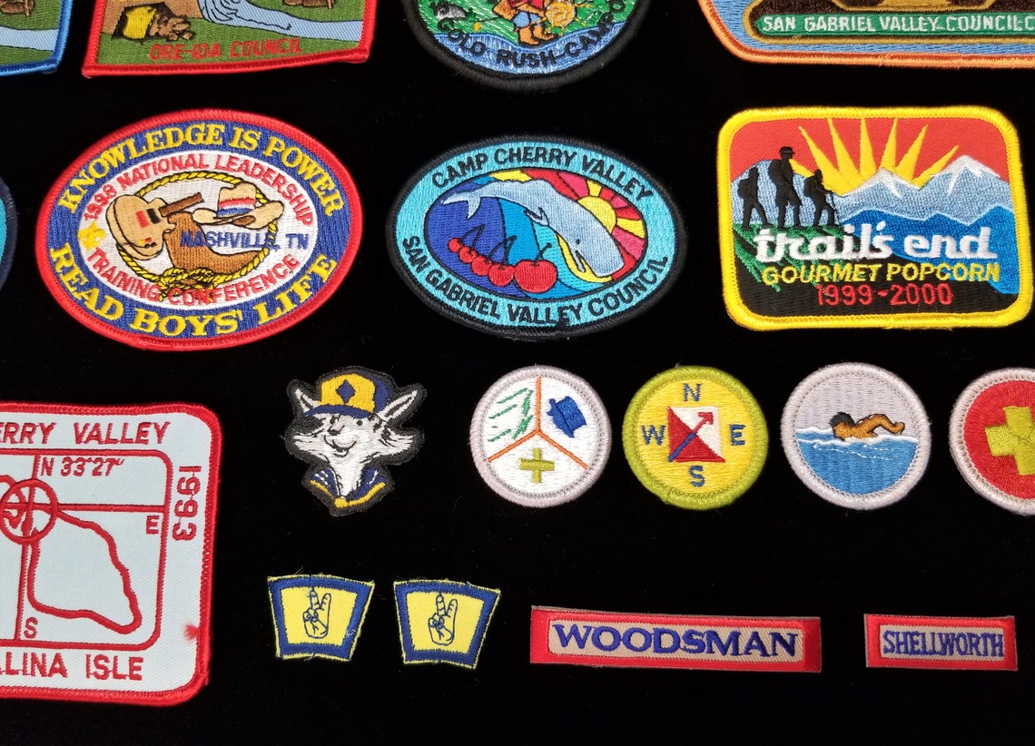 Vintage BSA Patches Boy Scouts of America Lot of 30 Patches | Etsy