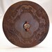 Large Antique Tooled Leather Pen Wipe, Handmade Finished Leather, 2 ...