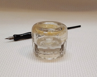 Antique Inkwell Base - Etsy