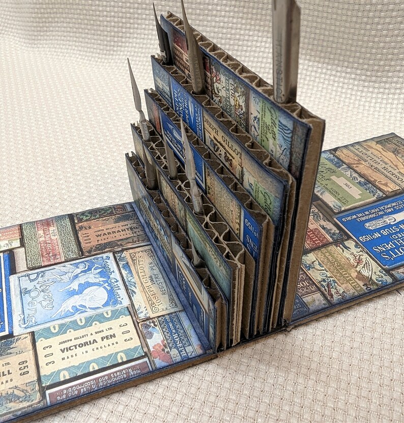 Original Gillotts Dip Pen Nib Storage and Organizer Book - Etsy